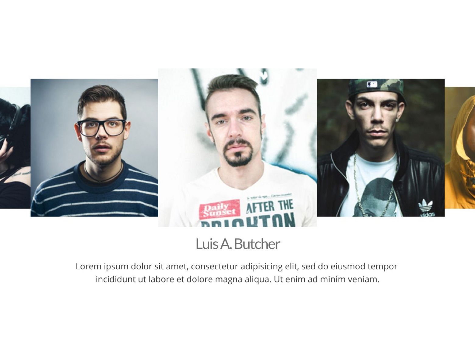 Staff Carousel Slider 5 - Master Slider Plugin